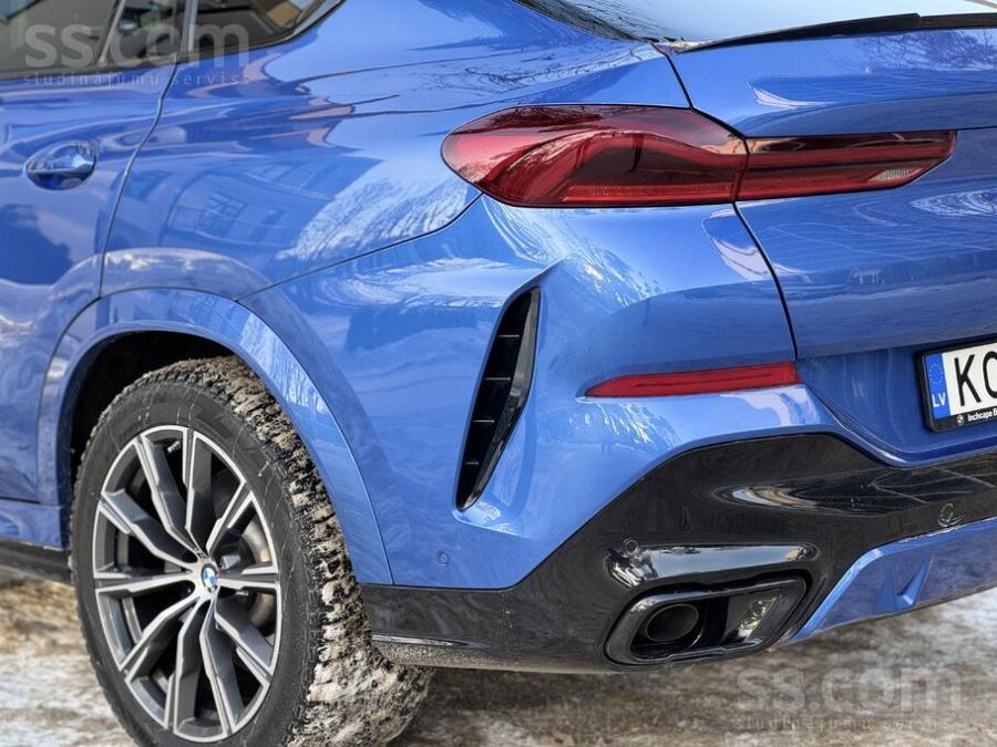 Zils BMW X6 2020 Rīga, ar dzinēja tilpumu 3.00 L un nobraukumu 73 tūkst. km par 58900 €, foto 14 vietnē AUTOMOTO.COM.LV