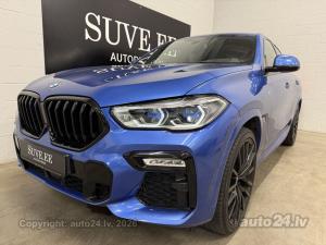 Blue BMW X6 2020 in Tallinn, with an engine capacity of 3.00 L and mileage of 146 thousand km for 56995 €, photo 2 on AUTOMOTO.COM.LV