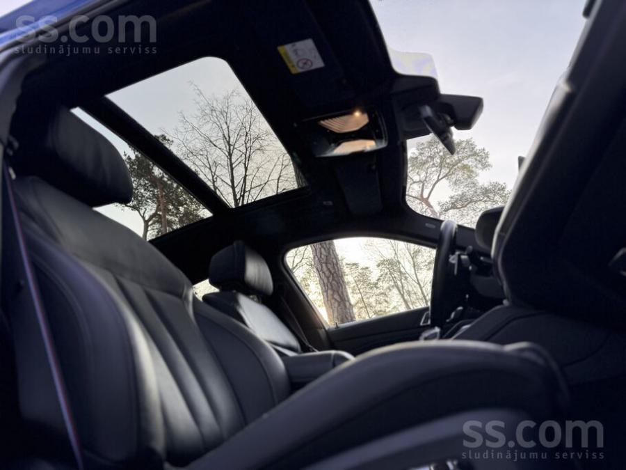 Blue BMW X6 2020 in Riga, with an engine capacity of 3.00 L and mileage of 77 thousand km for 54800 €, photo 14 on AUTOMOTO.COM.LV