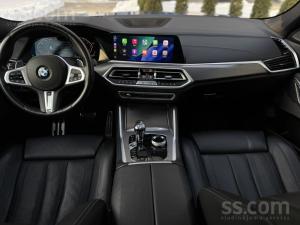 Blue BMW X6 2020 in Riga, with an engine capacity of 3.00 L and mileage of 77 thousand km for 54800 €, photo 18 on AUTOMOTO.COM.LV