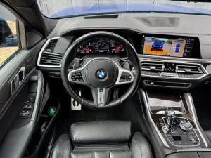 Blue BMW X6 2020 in Riga, with an engine capacity of 3.00 L and mileage of 133 thousand km for 51500 €, photo 13 on AUTOMOTO.COM.LV