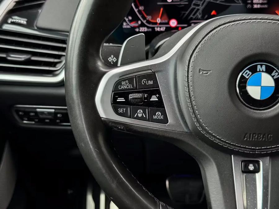 Blue BMW X6 2020 in Riga, with an engine capacity of 3.00 L and mileage of 133 thousand km for 51500 €, photo 19 on AUTOMOTO.COM.LV