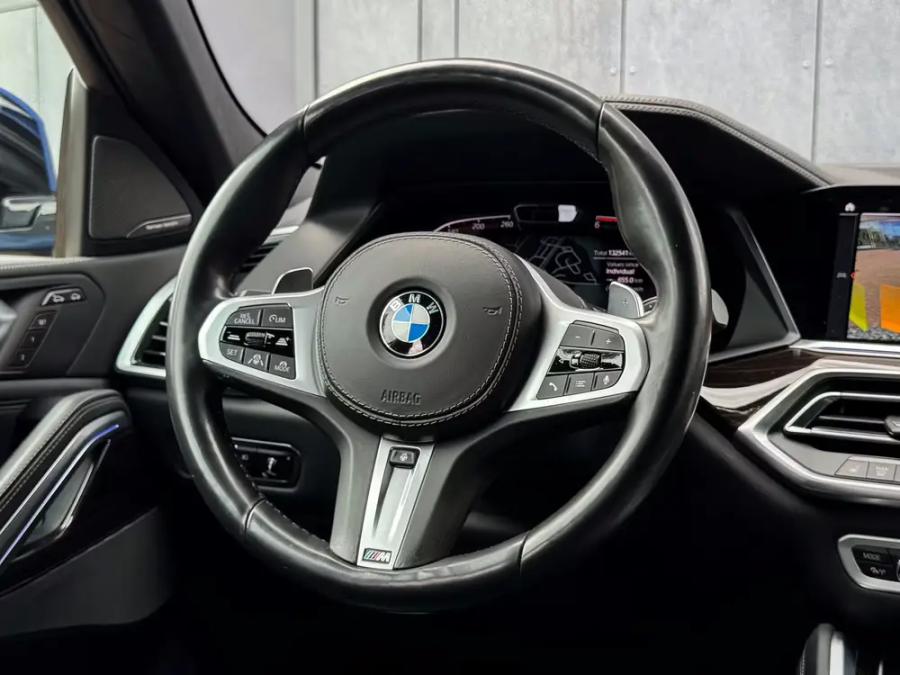 Blue BMW X6 2020 in Riga, with an engine capacity of 3.00 L and mileage of 133 thousand km for 51500 €, photo 21 on AUTOMOTO.COM.LV