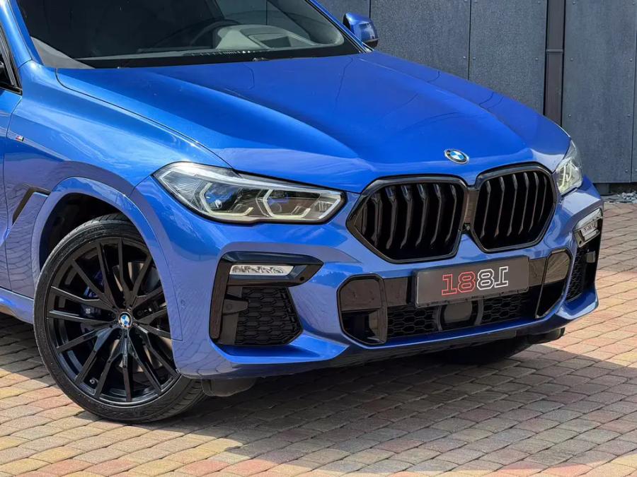 Blue BMW X6 2020 in Riga, with an engine capacity of 3.00 L and mileage of 133 thousand km for 51500 €, photo 22 on AUTOMOTO.COM.LV