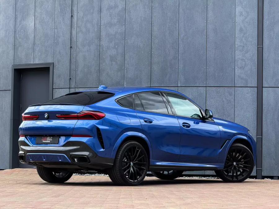 Blue BMW X6 2020 in Riga, with an engine capacity of 3.00 L and mileage of 133 thousand km for 51500 €, photo 28 on AUTOMOTO.COM.LV