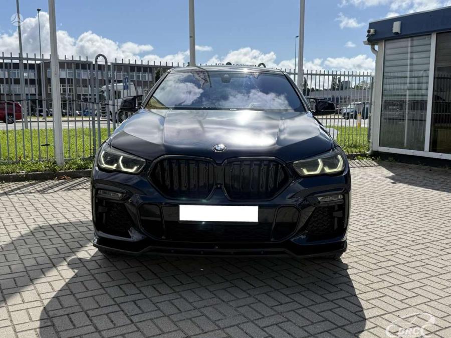 Синий БМВ Х6 2020 в Вильнюс, объемом двигателя 4.40 л и пробегом 82 тыс. км за 44900 €, фото 23 на AUTOMOTO.COM.LV