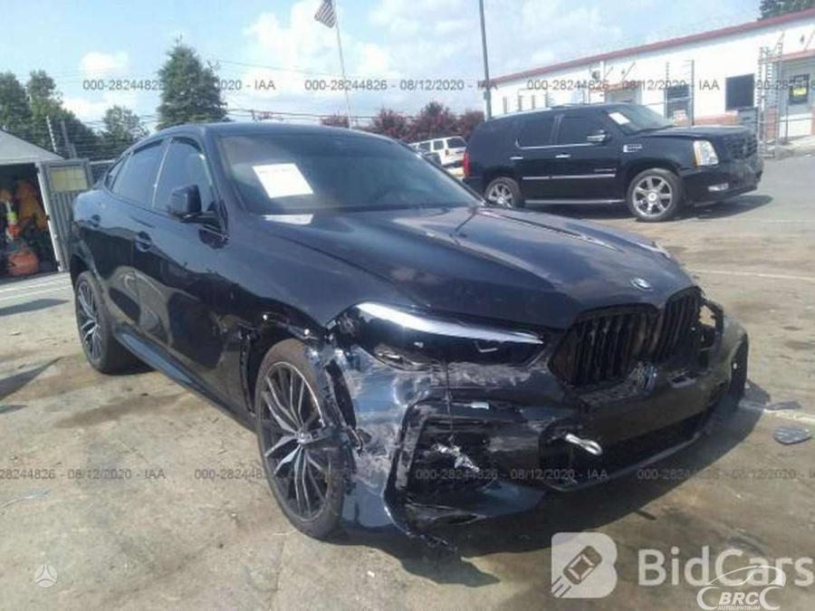 Синий БМВ Х6 2020 в Вильнюс, объемом двигателя 4.40 л и пробегом 82 тыс. км за 44900 €, фото 26 на AUTOMOTO.COM.LV