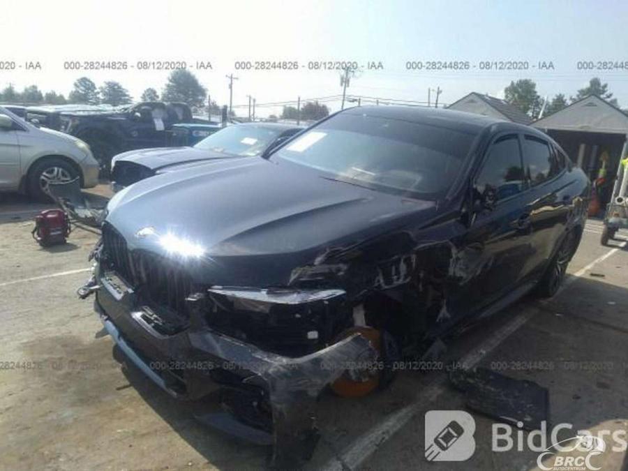 Синий БМВ Х6 2020 в Вильнюс, объемом двигателя 4.40 л и пробегом 82 тыс. км за 44900 €, фото 27 на AUTOMOTO.COM.LV