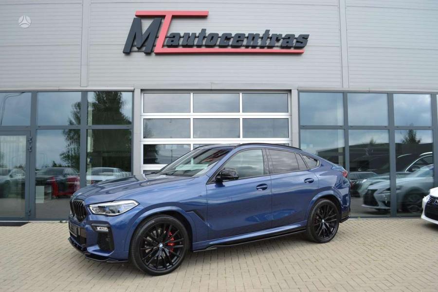 Zils BMW X6 2021 Viļņa, ar dzinēja tilpumu 3.00 L un nobraukumu 108 tūkst. km par 45000 €, foto 1 vietnē AUTOMOTO.COM.LV