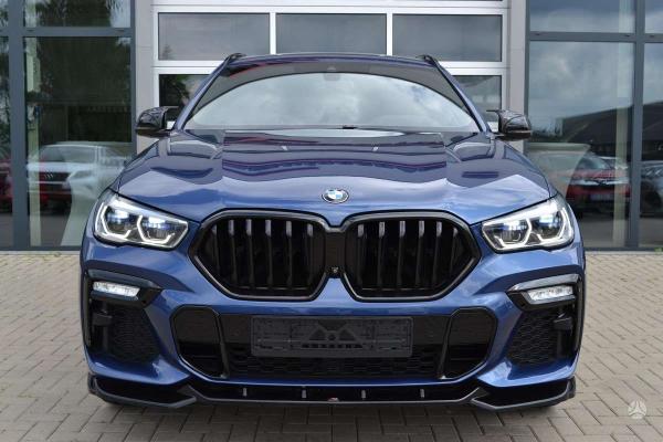 Zils BMW X6 2021 Viļņa, ar dzinēja tilpumu 3.00 L un nobraukumu 108 tūkst. km par 45000 €, foto 4 vietnē AUTOMOTO.COM.LV