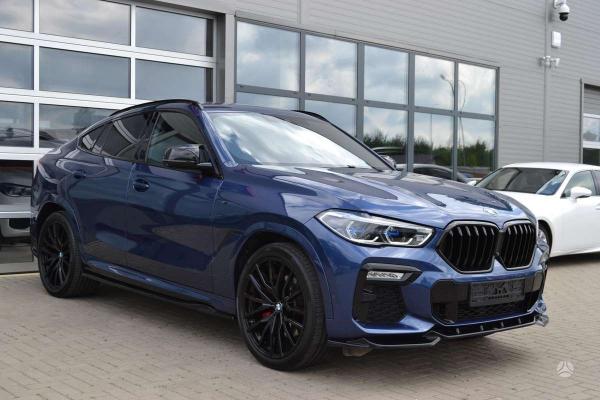 Zils BMW X6 2021 Viļņa, ar dzinēja tilpumu 3.00 L un nobraukumu 108 tūkst. km par 45000 €, foto 5 vietnē AUTOMOTO.COM.LV