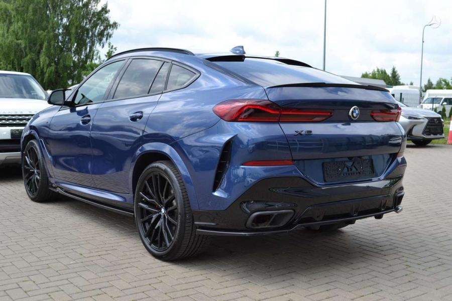 Zils BMW X6 2021 Viļņa, ar dzinēja tilpumu 3.00 L un nobraukumu 108 tūkst. km par 45000 €, foto 9 vietnē AUTOMOTO.COM.LV