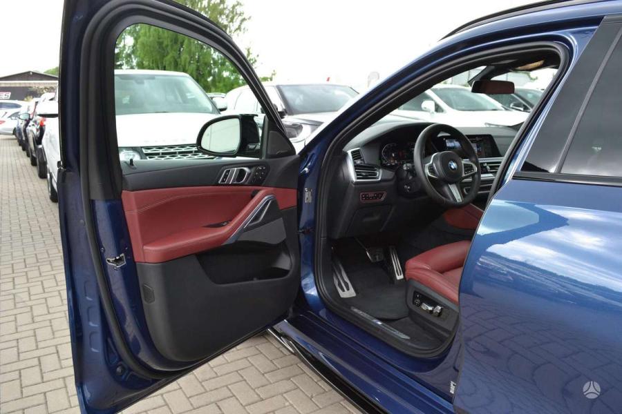 Zils BMW X6 2021 Viļņa, ar dzinēja tilpumu 3.00 L un nobraukumu 108 tūkst. km par 45000 €, foto 22 vietnē AUTOMOTO.COM.LV
