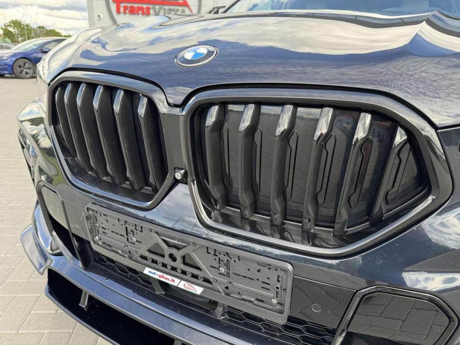 Blue BMW X6 2021 in Telschi, with an engine capacity of 2.99 L and mileage of 181 thousand km for 50500 €, photo 13 on AUTOMOTO.COM.LV