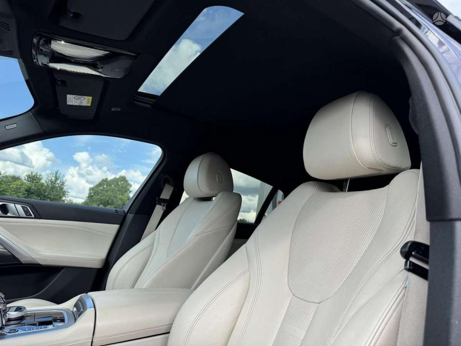 Blue BMW X6 2021 in Telschi, with an engine capacity of 2.99 L and mileage of 181 thousand km for 50500 €, photo 29 on AUTOMOTO.COM.LV