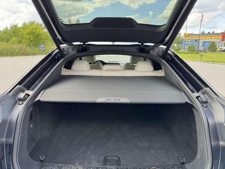 Blue BMW X6 2021 in Telschi, with an engine capacity of 2.99 L and mileage of 181 thousand km for 50500 €, photo 31 on AUTOMOTO.COM.LV