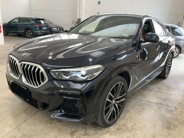 Zils BMW X6 2022 Viļņa, ar dzinēja tilpumu 2.99 L un nobraukumu 105 tūkst. km par 53690 €, foto 1 vietnē AUTOMOTO.COM.LV