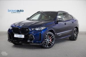Zils BMW X6 2023 Viļņa, ar dzinēja tilpumu 4.40 L un nobraukumu 18 tūkst. km par 89771 €, foto  vietnē AUTOMOTO.COM.LV