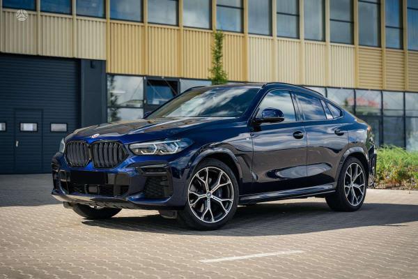 БМВ Х6 2023 в Вильнюс на AUTOMOTO.COM.LV Синий БМВ Х6 2023 в Вильнюс, объемом двигателя 2.99 л и пробегом 119 тыс. км за 54900 €, фото 1 на AUTOMOTO.COM.LV