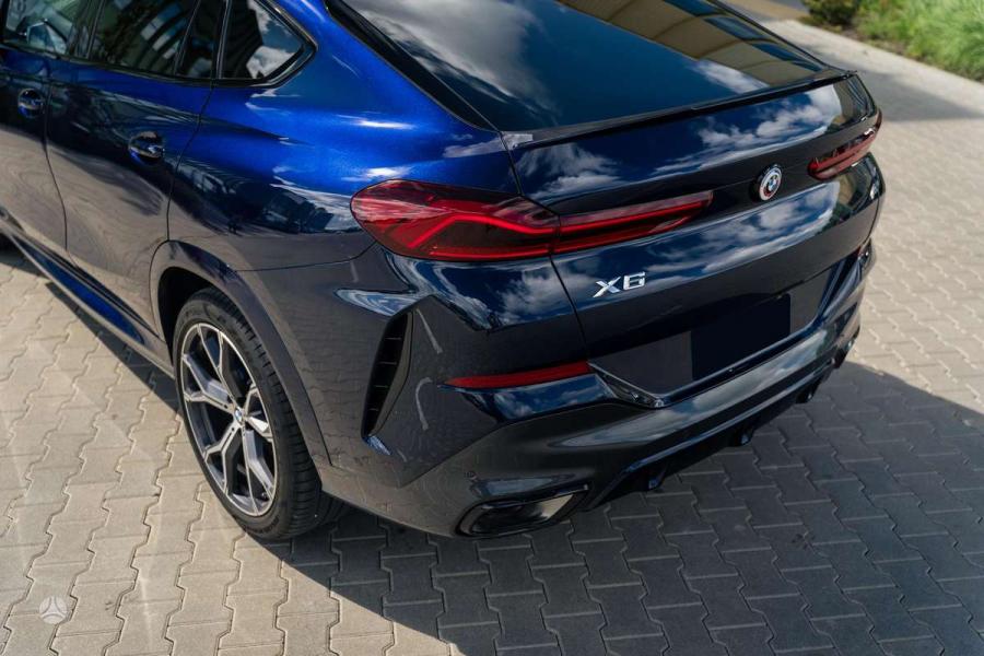 Синий БМВ Х6 2023 в Вильнюс, объемом двигателя 2.99 л и пробегом 119 тыс. км за 54900 €, фото 11 на AUTOMOTO.COM.LV