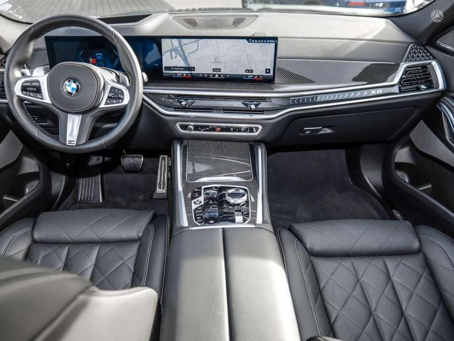 Zils BMW X6 2024 Viļņa, ar dzinēja tilpumu 2.99 L un nobraukumu 21 tūkst. km par 79898 €, foto 13 vietnē AUTOMOTO.COM.LV
