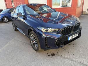Синий БМВ Х6 2024 в Рига, объемом двигателя 3.00 л и пробегом 49 тыс. км за 67400 €, фото 3 на AUTOMOTO.COM.LV