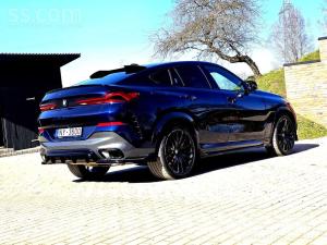 Zils BMW X6 2024 Saldus, ar dzinēja tilpumu 3.00 L un nobraukumu 76 tūkst. km par 68000 €, foto 5 vietnē AUTOMOTO.COM.LV