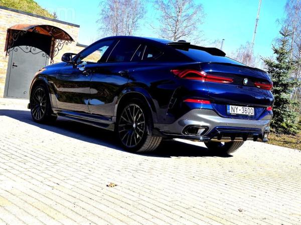 Zils BMW X6 2024 Saldus, ar dzinēja tilpumu 3.00 L un nobraukumu 76 tūkst. km par 68000 €, foto 6 vietnē AUTOMOTO.COM.LV