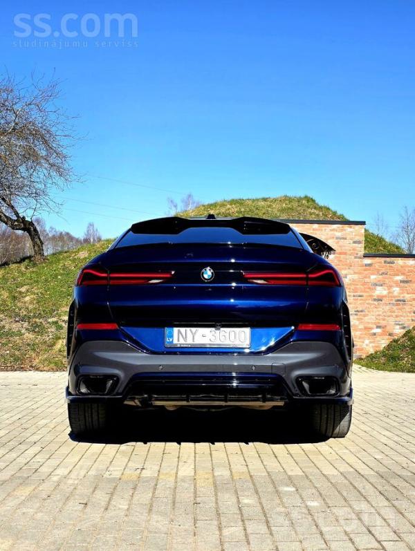 Zils BMW X6 2024 Saldus, ar dzinēja tilpumu 3.00 L un nobraukumu 76 tūkst. km par 68000 €, foto 7 vietnē AUTOMOTO.COM.LV