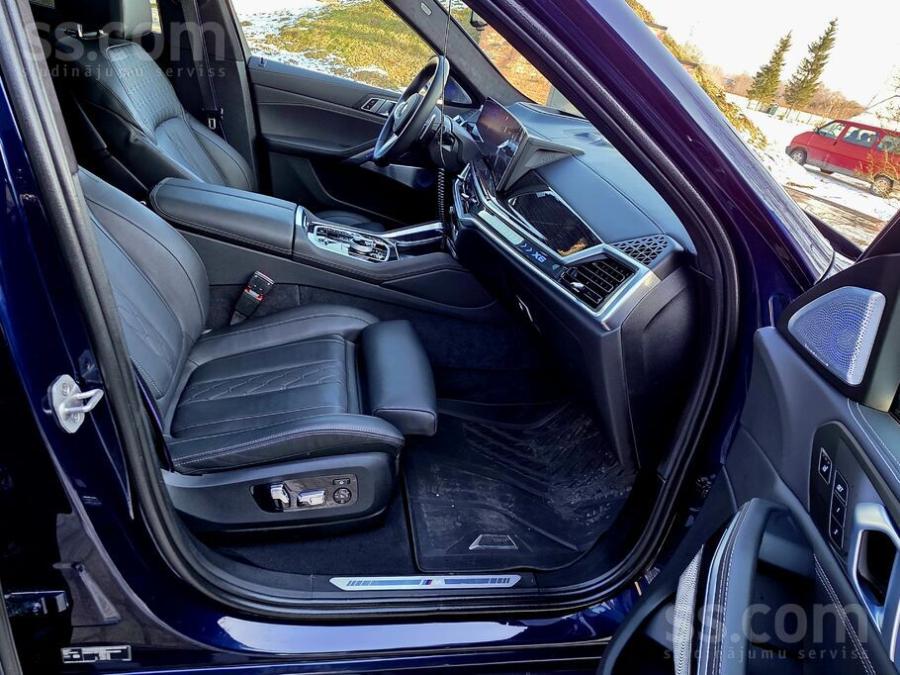 Zils BMW X6 2024 Saldus, ar dzinēja tilpumu 3.00 L un nobraukumu 76 tūkst. km par 68000 €, foto 14 vietnē AUTOMOTO.COM.LV