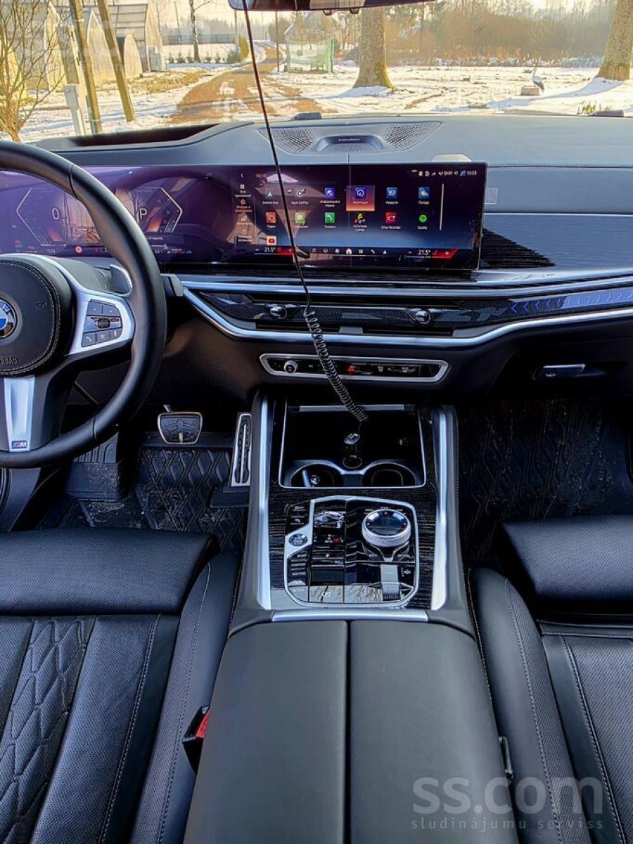 Zils BMW X6 2024 Saldus, ar dzinēja tilpumu 3.00 L un nobraukumu 76 tūkst. km par 68000 €, foto 17 vietnē AUTOMOTO.COM.LV