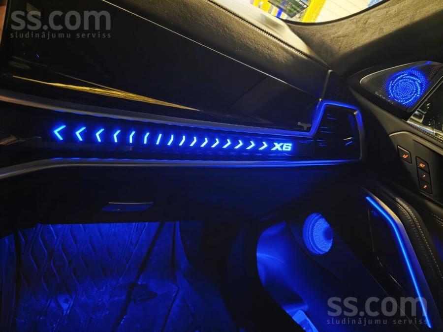Zils BMW X6 2024 Saldus, ar dzinēja tilpumu 3.00 L un nobraukumu 76 tūkst. km par 68000 €, foto 32 vietnē AUTOMOTO.COM.LV