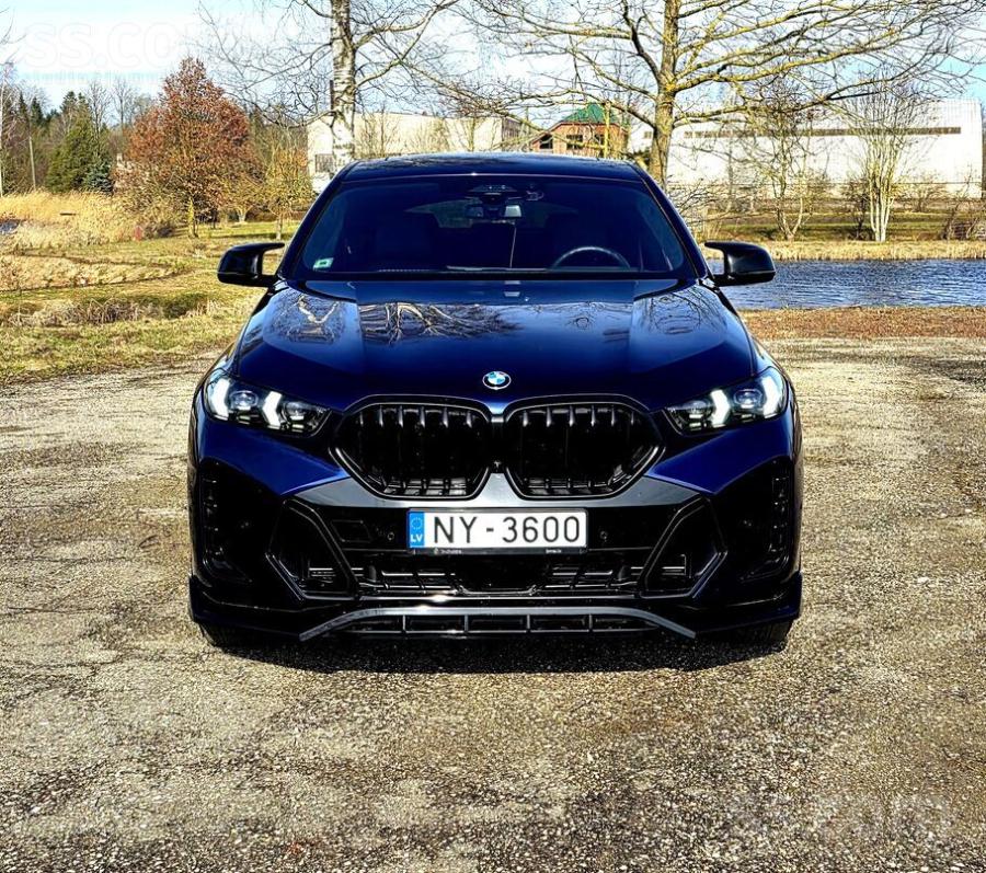 Zils BMW X6 2024 Saldus, ar dzinēja tilpumu 3.00 L un nobraukumu 76 tūkst. km par 68000 €, foto 33 vietnē AUTOMOTO.COM.LV