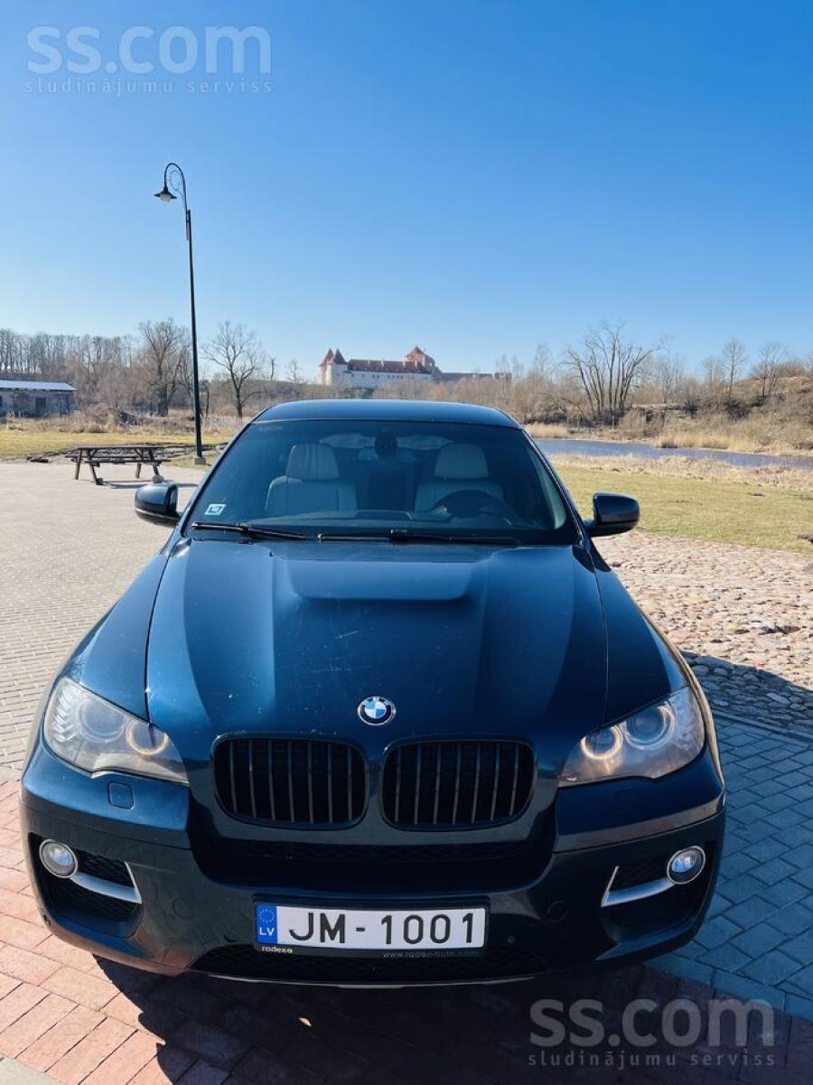 Blue BMW X6 2014 in Bauska, with an engine capacity of 3.00 L and mileage of 299 thousand km for 15500 €, photo 1 on AUTOMOTO.COM.LV