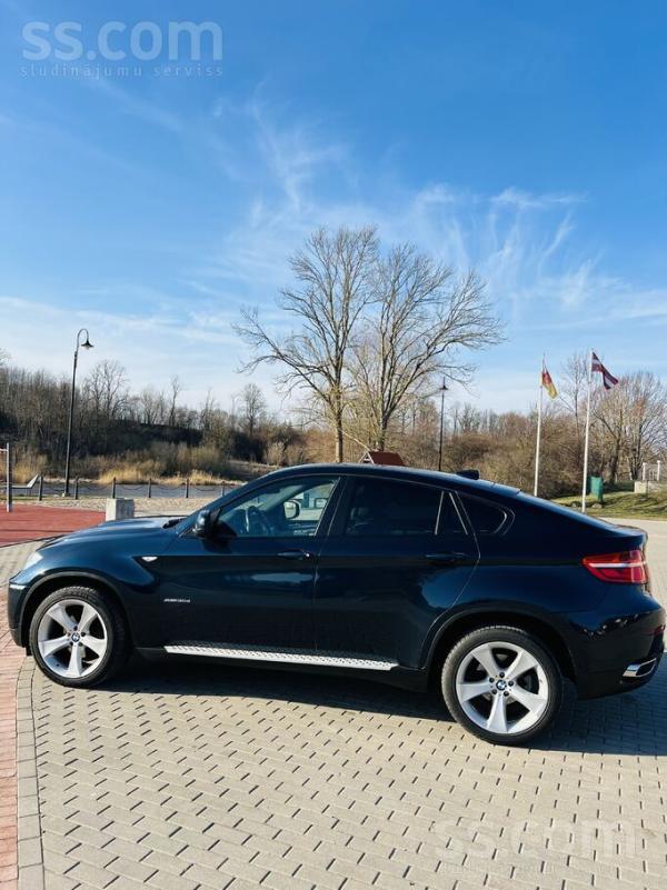 Blue BMW X6 2014 in Bauska, with an engine capacity of 3.00 L and mileage of 299 thousand km for 15500 €, photo 6 on AUTOMOTO.COM.LV