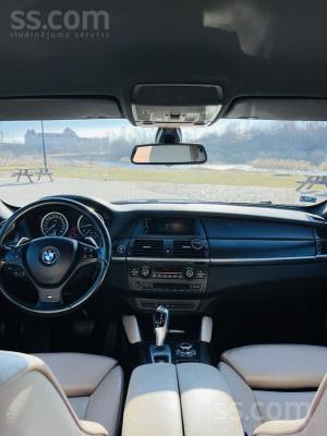 Blue BMW X6 2014 in Bauska, with an engine capacity of 3.00 L and mileage of 299 thousand km for 15500 €, photo 13 on AUTOMOTO.COM.LV