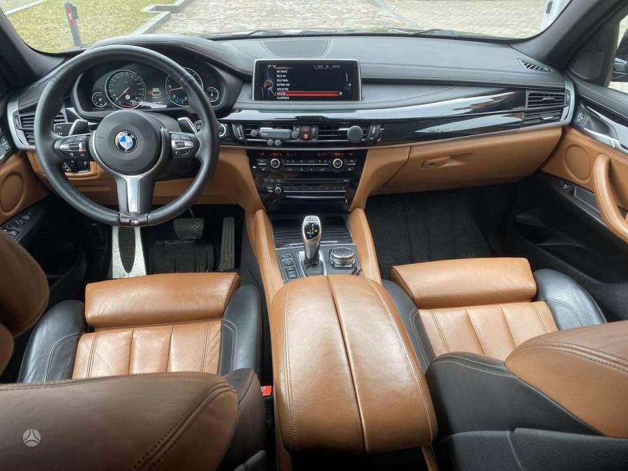 Синий БМВ Х6 2015 в Клайпеда, объемом двигателя 2.99 л и пробегом 210 тыс. км за 18900 €, фото 4 на AUTOMOTO.COM.LV