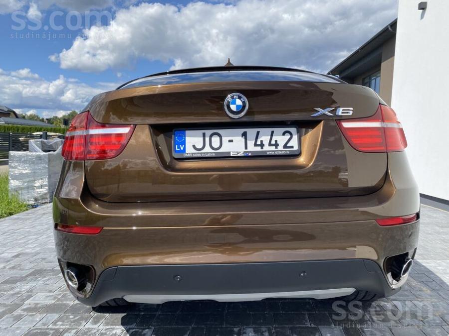 Brūns BMW X6 2014 Jelgava, ar dzinēja tilpumu 3.00 L un nobraukumu 127 tūkst. km par 19900 €, foto 6 vietnē AUTOMOTO.COM.LV