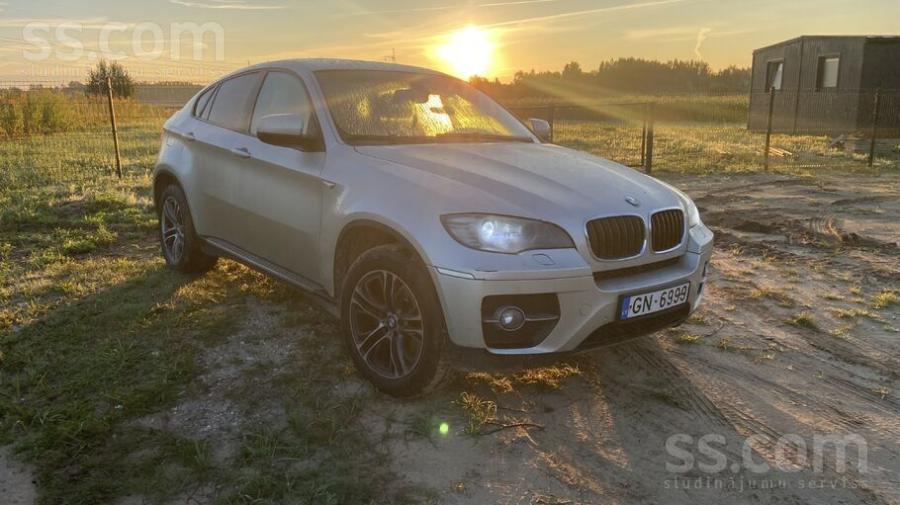 Brown BMW X6 2010 in Riga, with an engine capacity of 3.00 L and mileage of 440 thousand km for 8500 €, photo 5 on AUTOMOTO.COM.LV