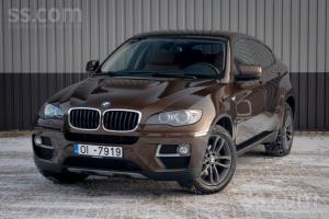 Brown BMW X6 2014 in Talsi, with an engine capacity of 3.00 L and mileage of 142 thousand km for 19950 €, photo 3 on AUTOMOTO.COM.LV