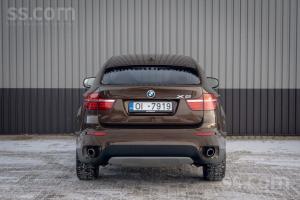 Brown BMW X6 2014 in Talsi, with an engine capacity of 3.00 L and mileage of 142 thousand km for 19950 €, photo 5 on AUTOMOTO.COM.LV