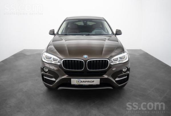 Brown BMW X6 2015 in Tallinn, with an engine capacity of 3.00 L and mileage of 269 thousand km for 18999 €, photo 2 on AUTOMOTO.COM.LV
