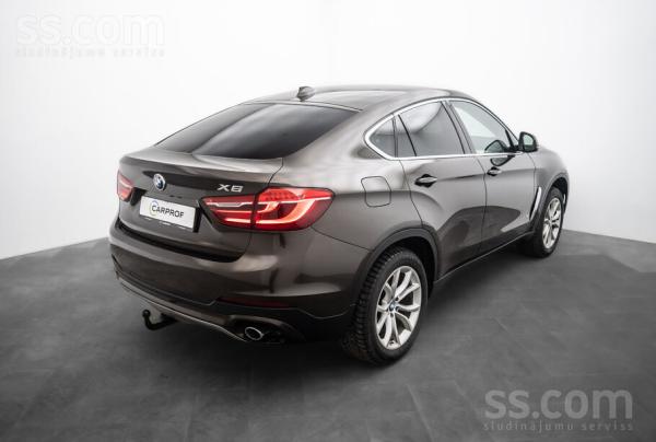 Brown BMW X6 2015 in Tallinn, with an engine capacity of 3.00 L and mileage of 269 thousand km for 18999 €, photo 4 on AUTOMOTO.COM.LV