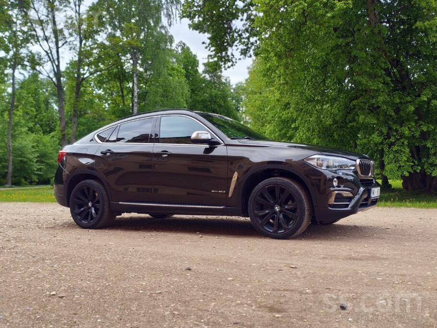 Brown BMW X6 2015 in Preili, with an engine capacity of 3.00 L and mileage of 257 thousand km for 20995 €, photo 7 on AUTOMOTO.COM.LV