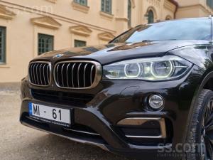 Brown BMW X6 2015 in Preili, with an engine capacity of 3.00 L and mileage of 257 thousand km for 20995 €, photo 11 on AUTOMOTO.COM.LV