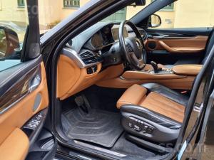 Brown BMW X6 2015 in Preili, with an engine capacity of 3.00 L and mileage of 257 thousand km for 20995 €, photo 13 on AUTOMOTO.COM.LV