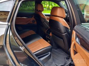 Brown BMW X6 2015 in Preili, with an engine capacity of 3.00 L and mileage of 257 thousand km for 20995 €, photo 20 on AUTOMOTO.COM.LV