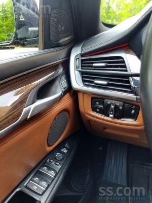 Brown BMW X6 2015 in Preili, with an engine capacity of 3.00 L and mileage of 257 thousand km for 20995 €, photo 35 on AUTOMOTO.COM.LV