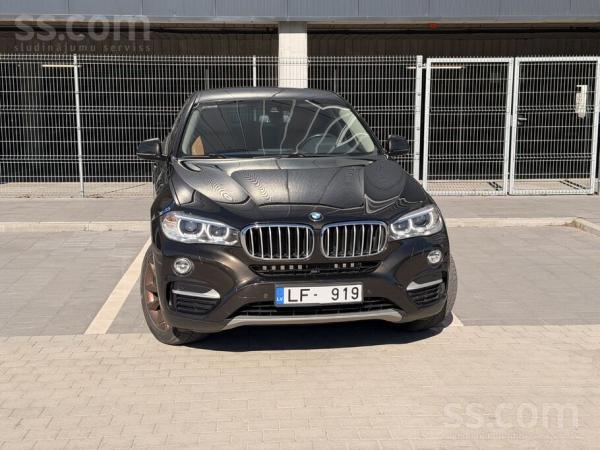 Brown BMW X6 2015 in Riga, with an engine capacity of 3.00 L and mileage of 217 thousand km for 20000 €, photo 1 on AUTOMOTO.COM.LV