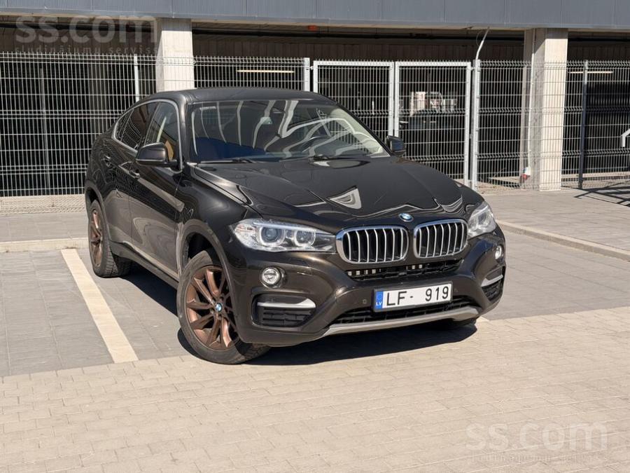 Brūns BMW X6 2015 Rīga, ar dzinēja tilpumu 3.00 L un nobraukumu 217 tūkst. km par 20000 €, foto 3 vietnē AUTOMOTO.COM.LV